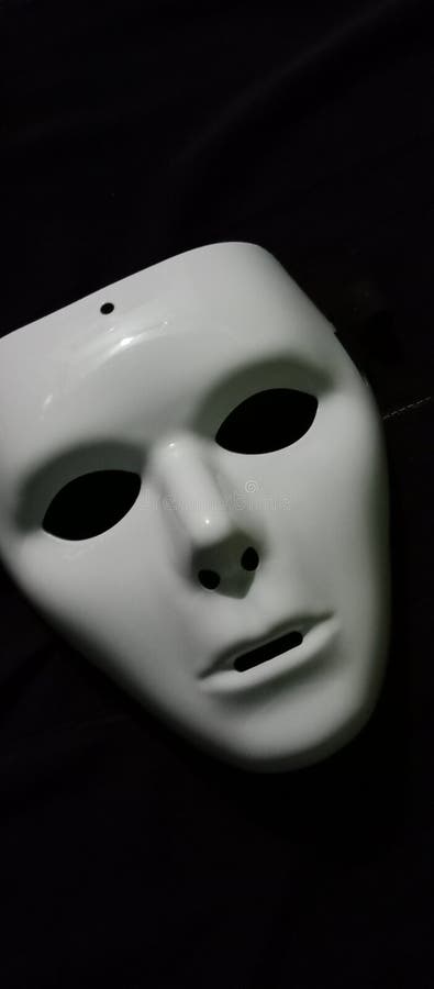 A Mask is an Object that is Worn Over the Face. Stock Photo - Image of ...