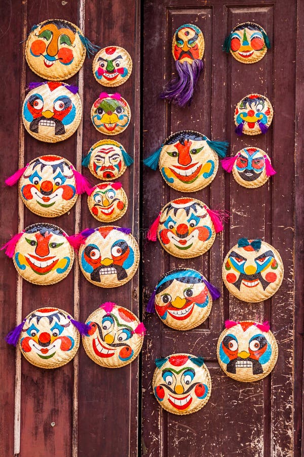 VietNam traditional mask stock image. Image of color - 15271941