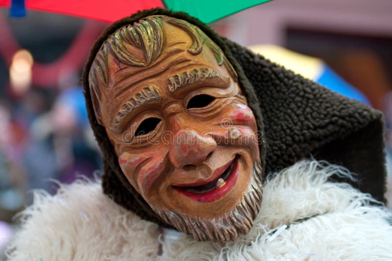 Mask Parade in Freiburg, Germany Editorial Image - Image of disguise ...