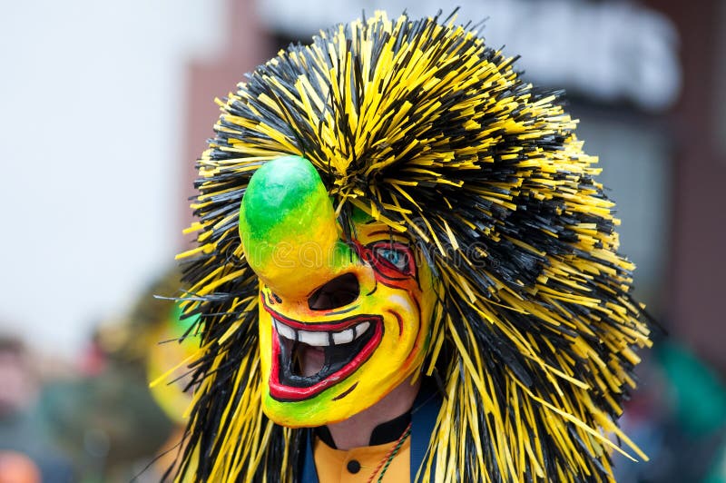 Mask Parade Fasnacht in Rastatt, Germany Editorial Photography - Image ...