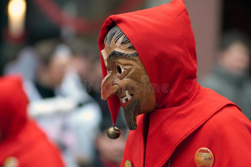 Mask Parade in Freiburg, Germany Editorial Image - Image of masquerade ...