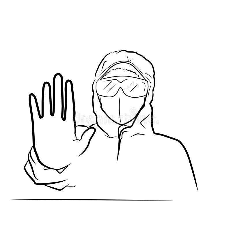 Mask Protection Efficiency, Face Mask Medical Stock Vector ...