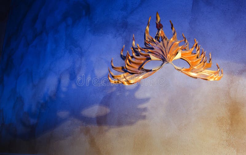 Mask in Shadows and Light stock photo. Image of dappled - 40212678
