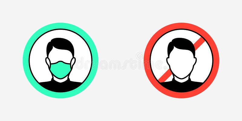 Pictogram Wear Mask Stock Illustrations – 2,533 Pictogram Wear Mask ...