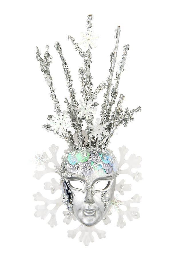 Snow Queen and Snowflake stock image. Image of facepaint - 38651627