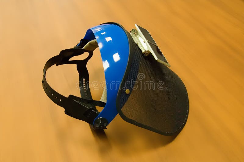 Mask steelmaker stock image. Image of wooden, strap, technical - 15843481