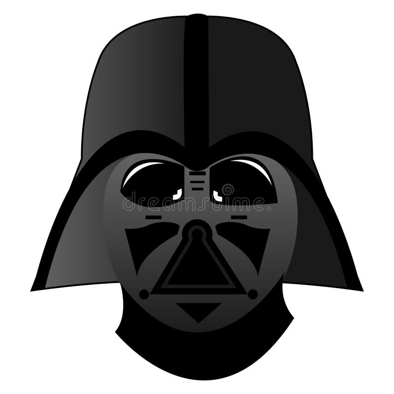 Vader Mask Poster 3d Illustrated Editorial Photo - Illustration of ...