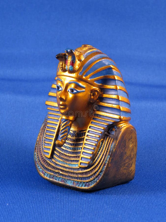 Mask of Tutankhamun stock image. Image of figurine, sculpture - 42681569