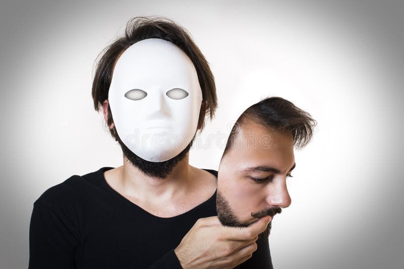 Mask stock image. Image of faced, human, expressions - 42800607