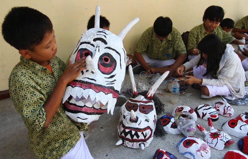 Indonesia mask stock photo. Image of culture, handmade - 2263898