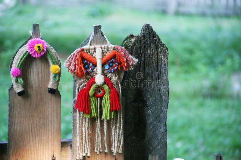 Mask at Village Museum editorial stock image. Image of handmade - 49027034