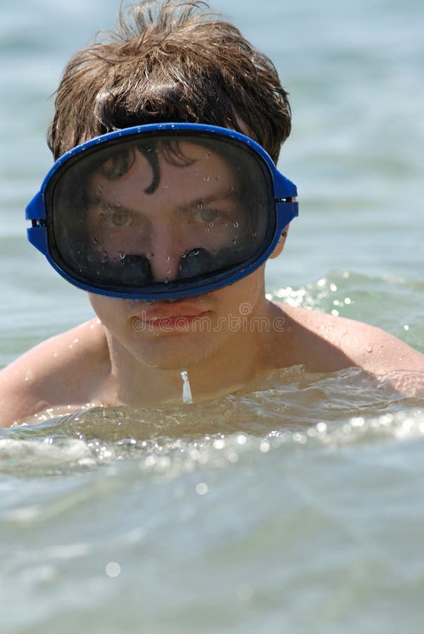 Mask in water stock image. Image of snorkeling, outdoors - 3071881