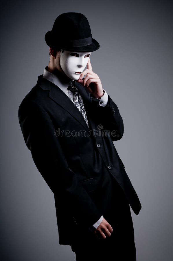 Masked stock image. Image of mask, model, masculine, face - 8290811