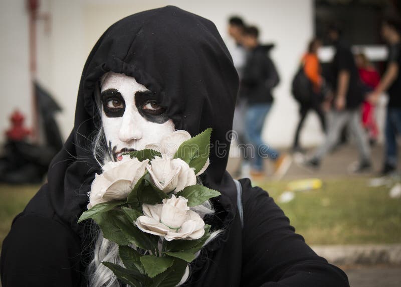 Masked characters stock photo. Image of masks, anxiety - 78394648