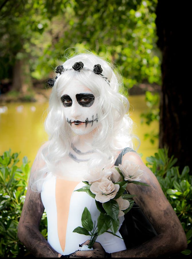 Masked characters stock image. Image of fair, cosplay - 78394727