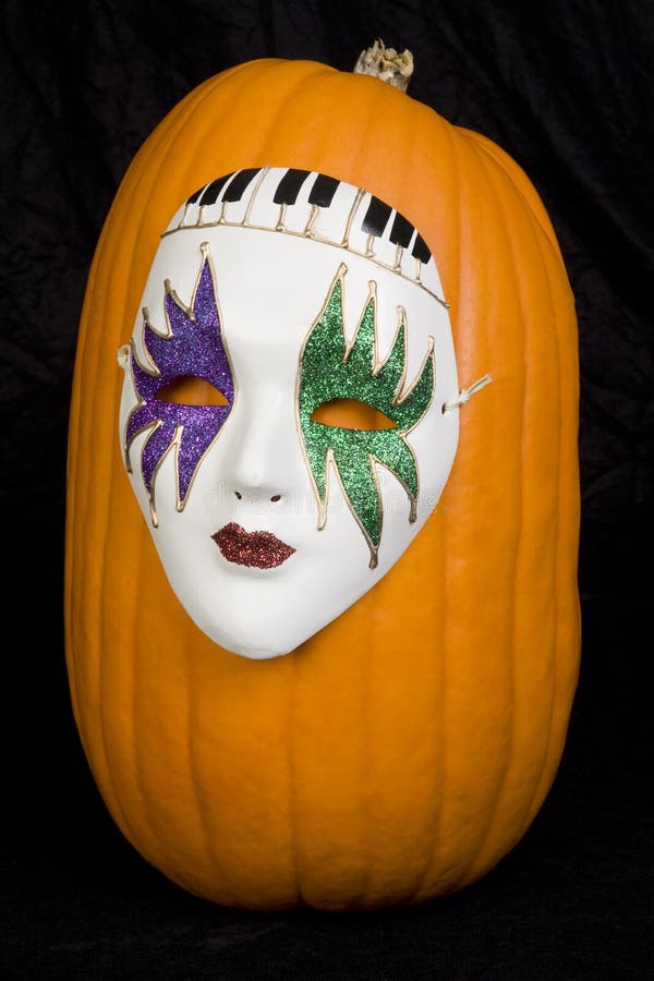 Masked Pumpkin stock image. Image of vertical, mask, gourd - 11410519