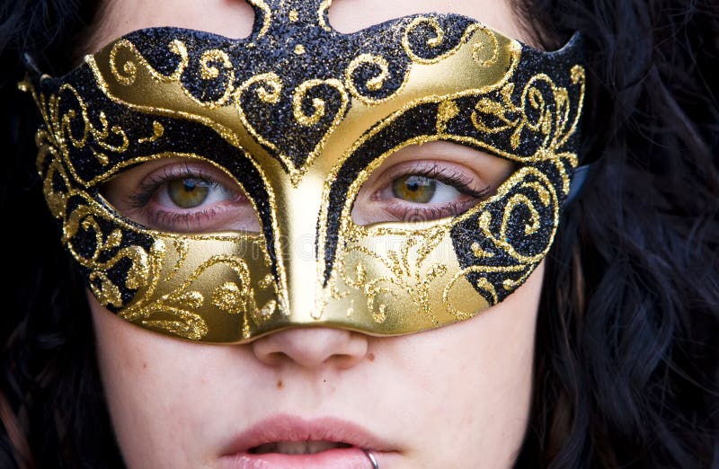 Masked Woman Picture. Image: 5279657