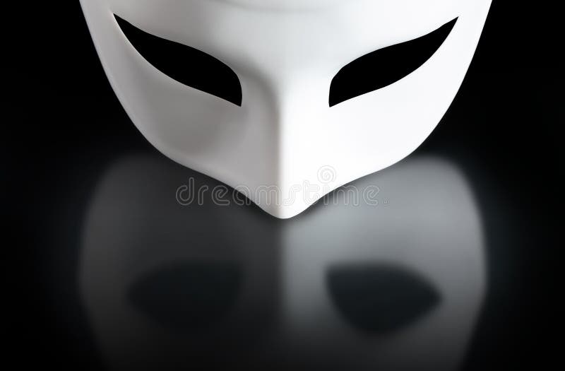 Zwarte Masker stock afbeelding. Image of masker, dinsdag - 24393567