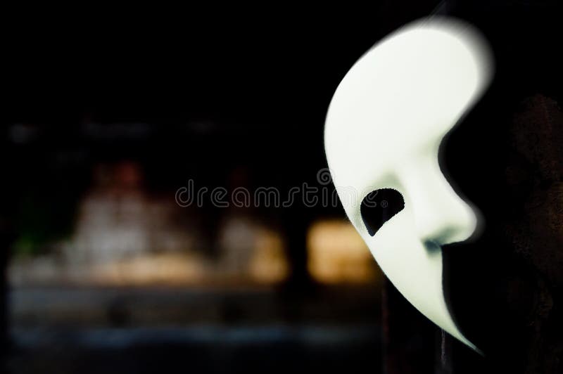 Maskerade - Spoor Van Het Masker Van De Opera Stock Afbeelding - Image ...