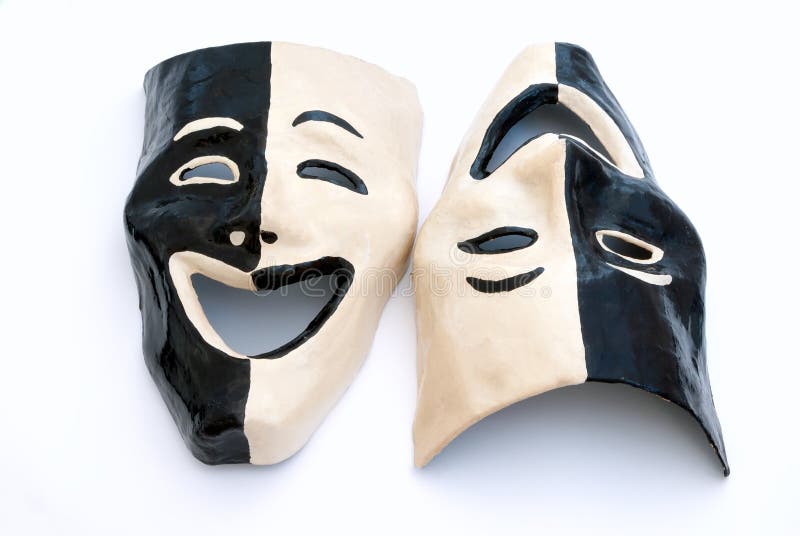 Maskers van geluk stock afbeelding. Image of mond, lach - 73817997