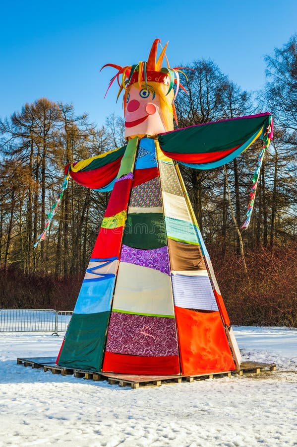 Doll Maslenitsa For Culmination Of Celebration Last Day Of Cheesefare ...