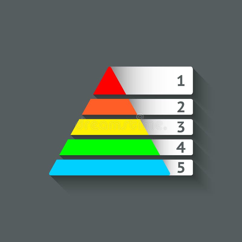 Maslow Colored Pyramid Symbol Stock Illustrations – 8 Maslow Colored ...
