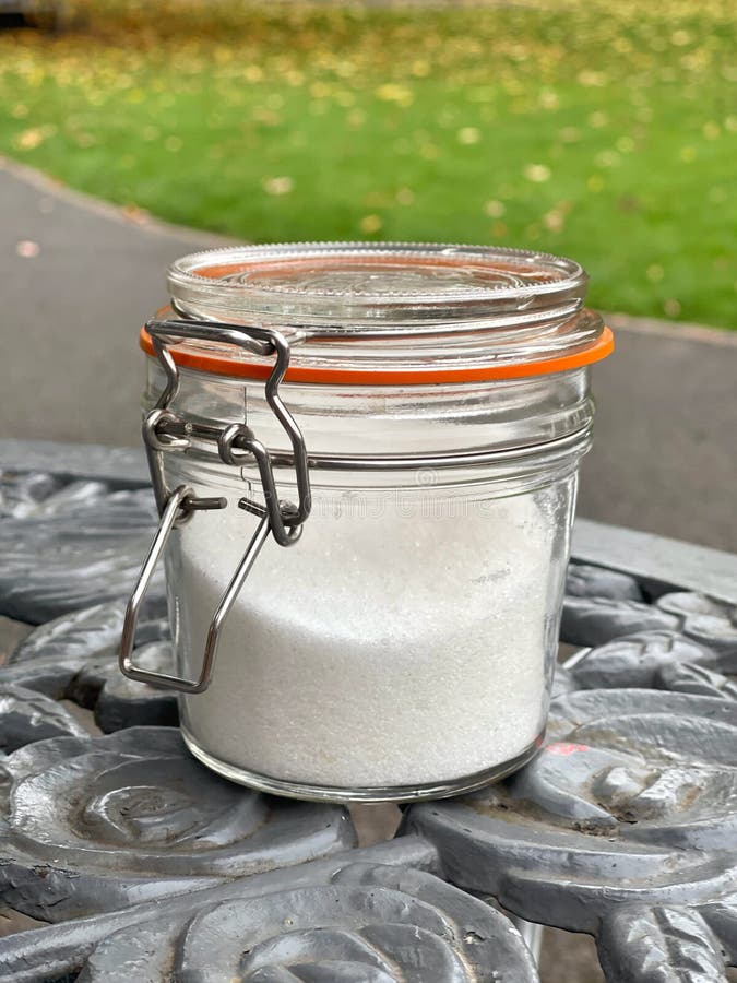 Mason Jar stock image. Image of cool, looking, table - 258591621