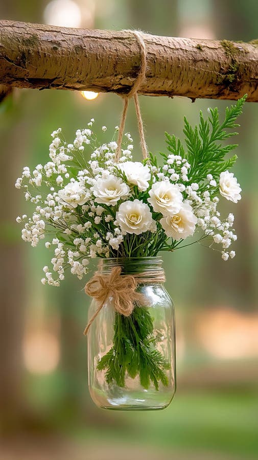Mason Jar Filled with Lemonade on Table Stock Photo - Image of mason ...