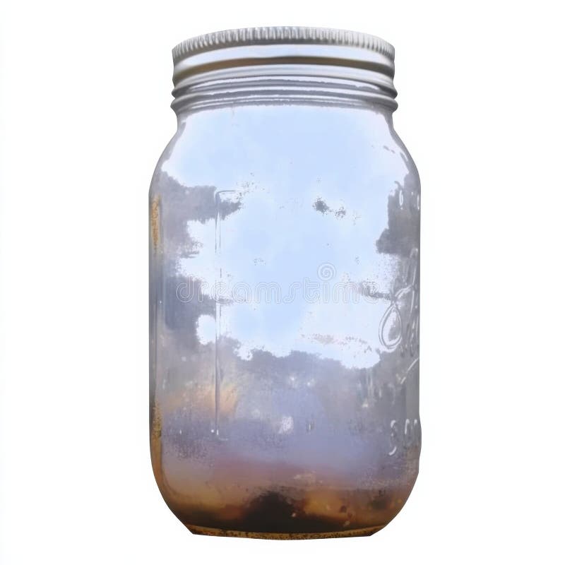 Mason Jar with Lid for Preservation and Storage As Vintage Element ...