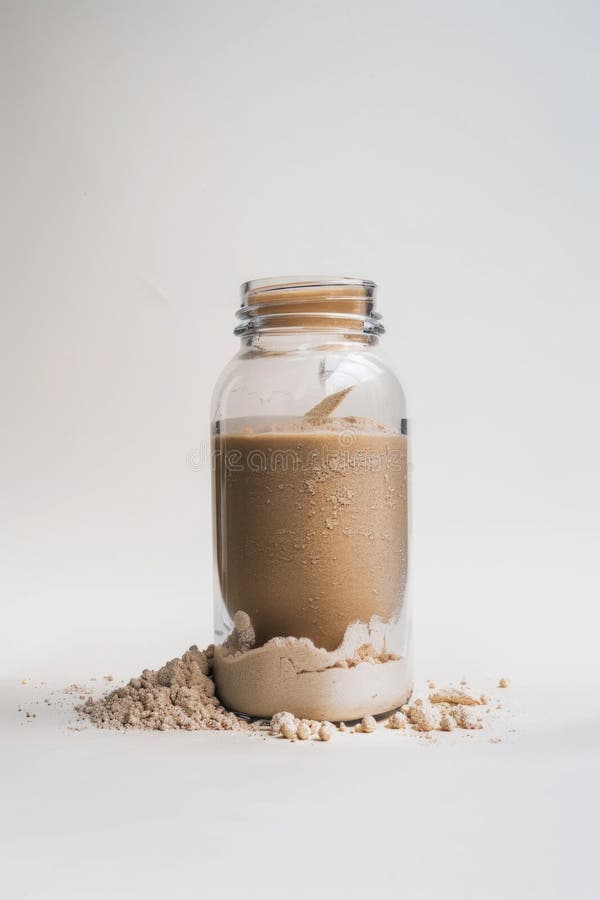 Mason Jar with Sand stock photo. Image of material, natural - 363843510