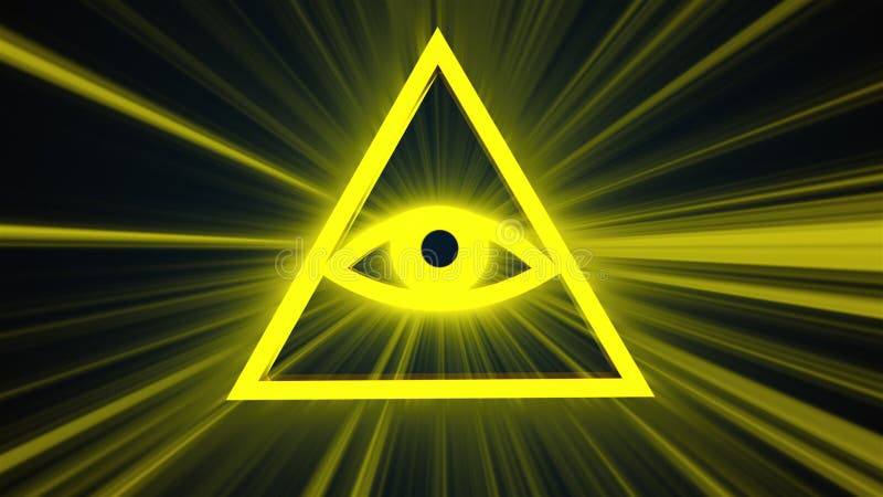 All-seeing Eye, Or Radiant Delta - Masonic Symbol, Symbolizing The ...