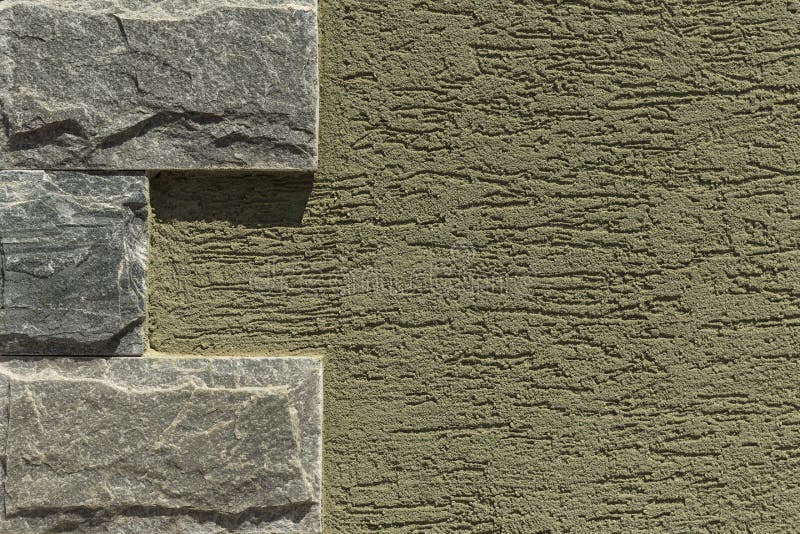 Mason Work in Private Homes Stock Image - Image of masonry, natural ...