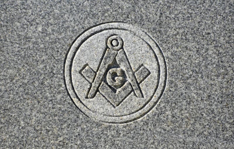 Masonic Freemasonry Head Stone Cemetery 1 Editorial Photo - Image of ...
