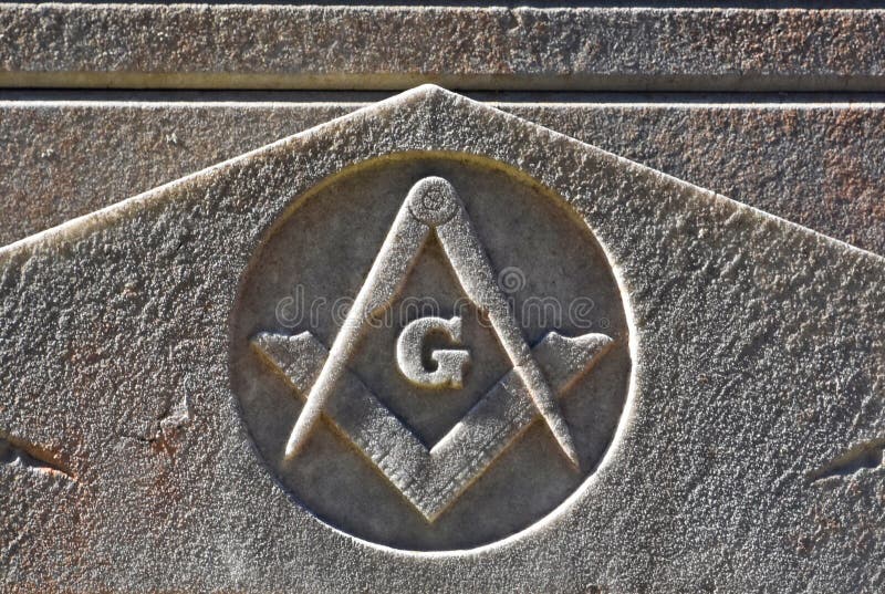 Masonic Freemasonry Head Stone Cemetery 2 Editorial Image - Image of ...