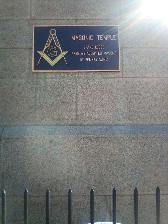 Masonic Symbol of the All-Seeing Eye in a Triangle with Rays on the ...
