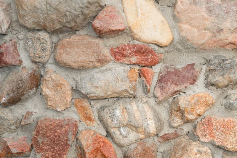 The Masonry is Made of Smooth and Beautiful Stone and Brick ...