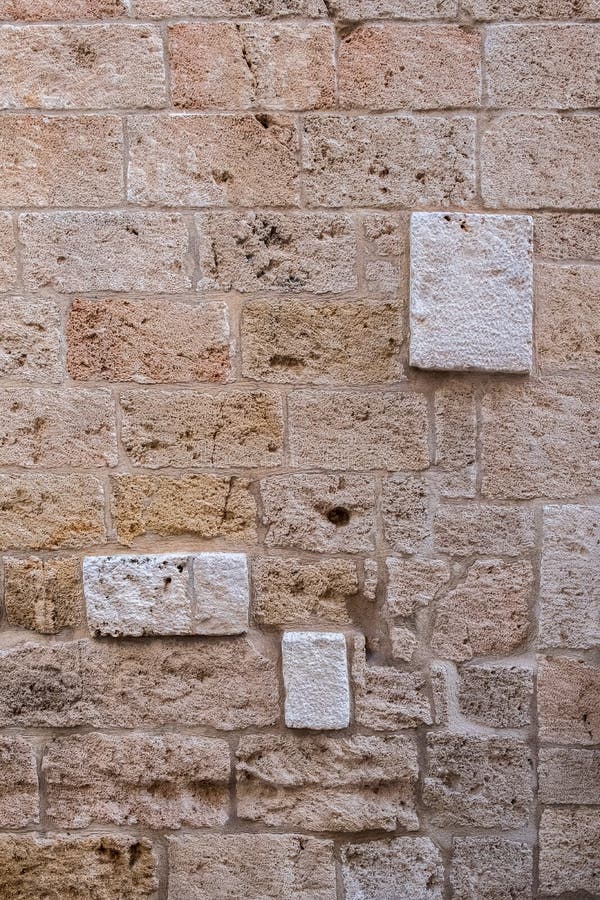 Masonry Made of Large Stone Blocks Stock Photo - Image of wall, color ...