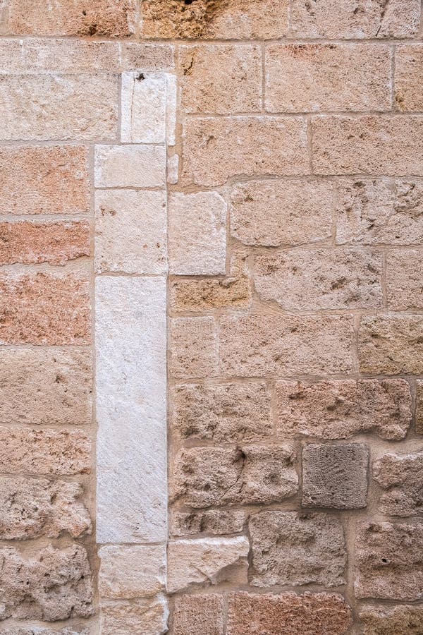 Masonry Made of Large Stone Blocks Stock Image - Image of architecture ...