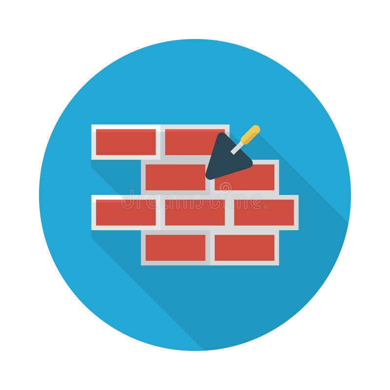 Masonry Reception Vector Flat Icon Stock Vector - Illustration of ...