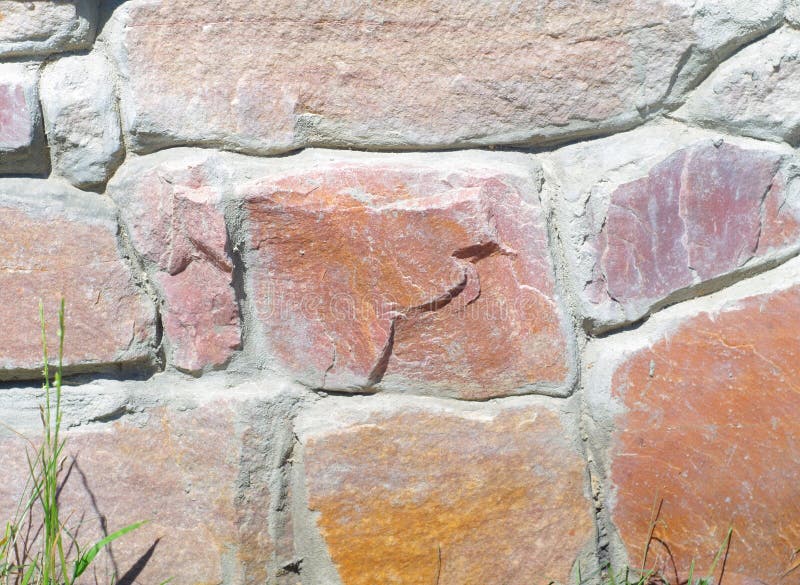 Masonry Surface. Stone Wall Texture Stock Photo - Image of material ...
