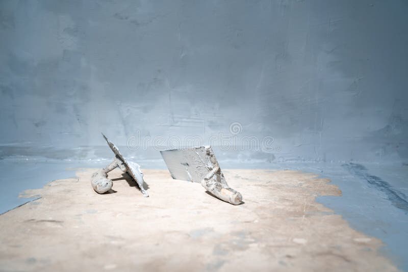 Masonry Tools for Building and Repairing Walls and Floors Stock Image ...