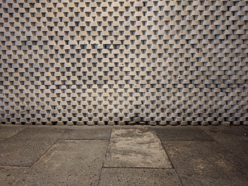 Masonry Triangle Pattern Texture Background Stock Photo - Image of dark ...