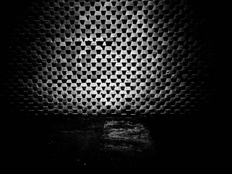 Masonry Triangle Pattern Texture. Black and White, so Contrast and ...
