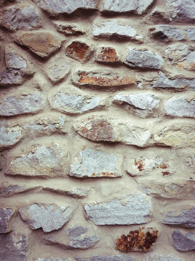 Masonry Wall. Textured Background of Large Stones Stock Photo - Image ...