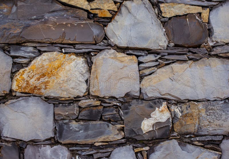 Layered stone rock. stock photo. Image of sand, geological - 98933102