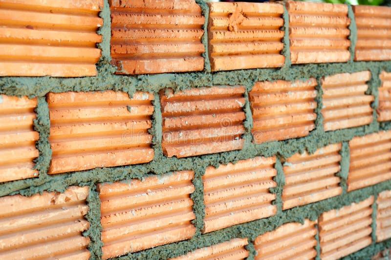 Masonry work stock photo. Image of industrial, block - 118888344