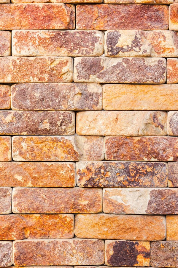 Masonry of Yellow Brick Tile Stock Photo - Image of masonry, brick ...