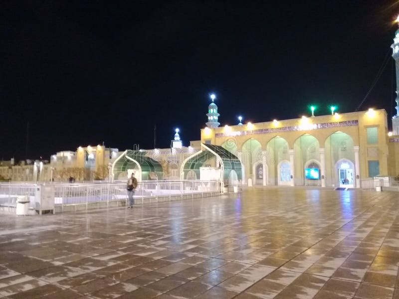 Masooma Qom stock image. Image of night, shrine, masooma - 137164375