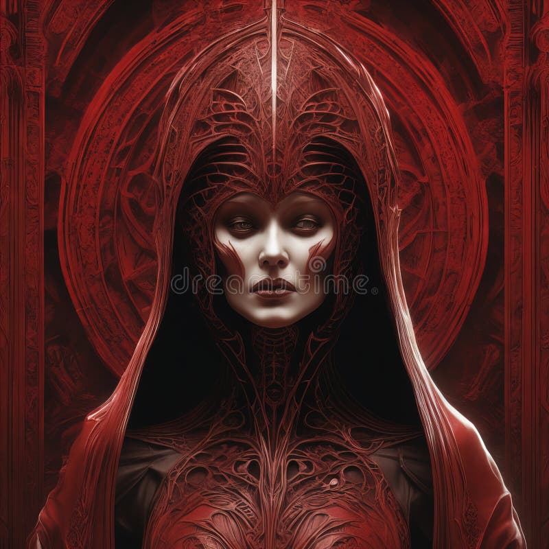 The Masque of the Red Death Stock Illustration - Illustration of horror ...
