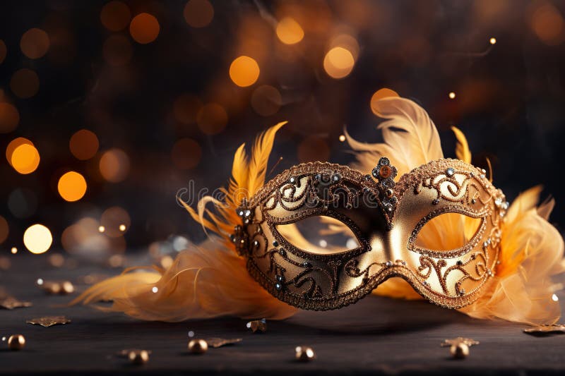 Masquerade Magic: Intricate Carnival Masks Stock Photo - Image of ...